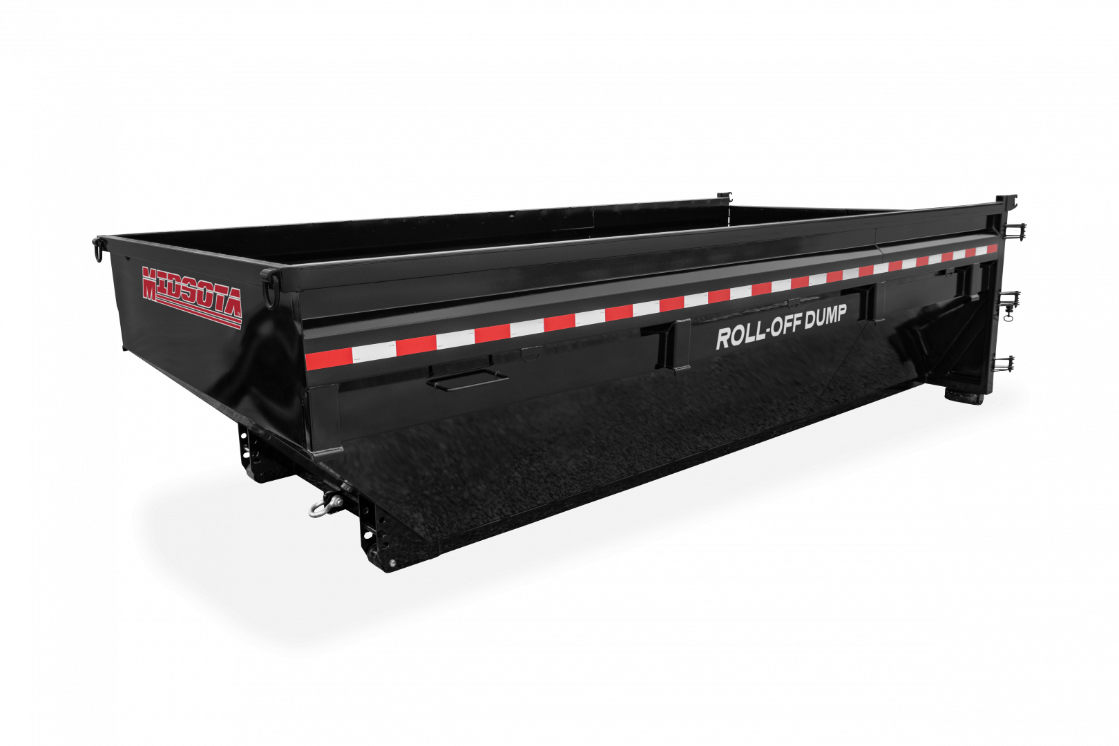 New 2026 Midsota Roll Off Dump Bin 7x16 w/ 2' Sides 7.25 Cubic Yards ...