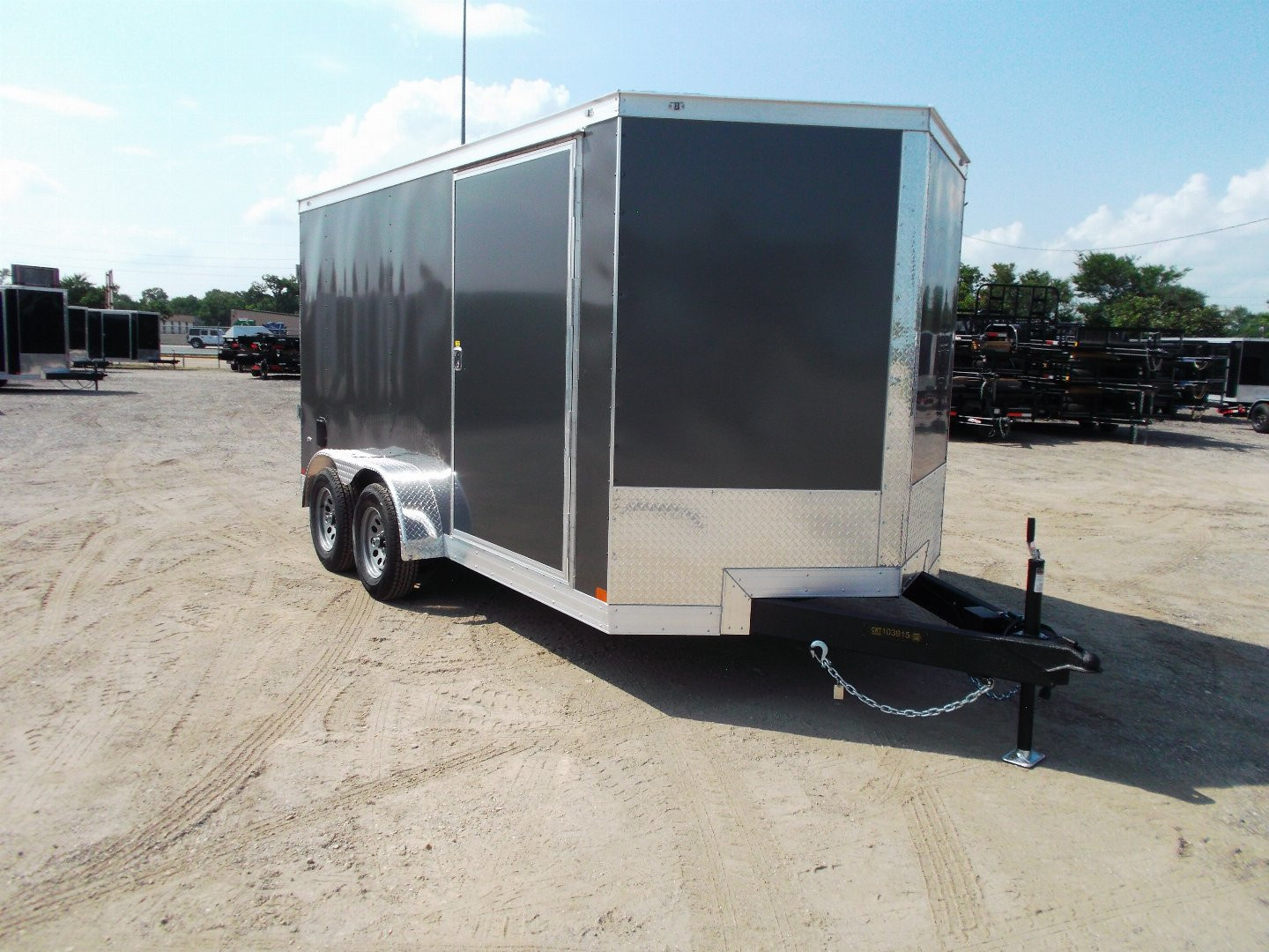 New 2026 Covered Wagon Trailers 7x14 Cargo Trailer / Enclosed Trailer ...