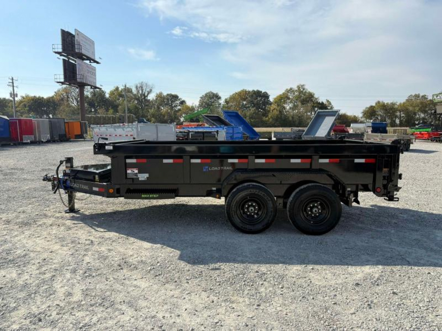 New 2025 Load Trail 83 x14 Tandem Axle Dump Low-Pro Dump Trailer for ...