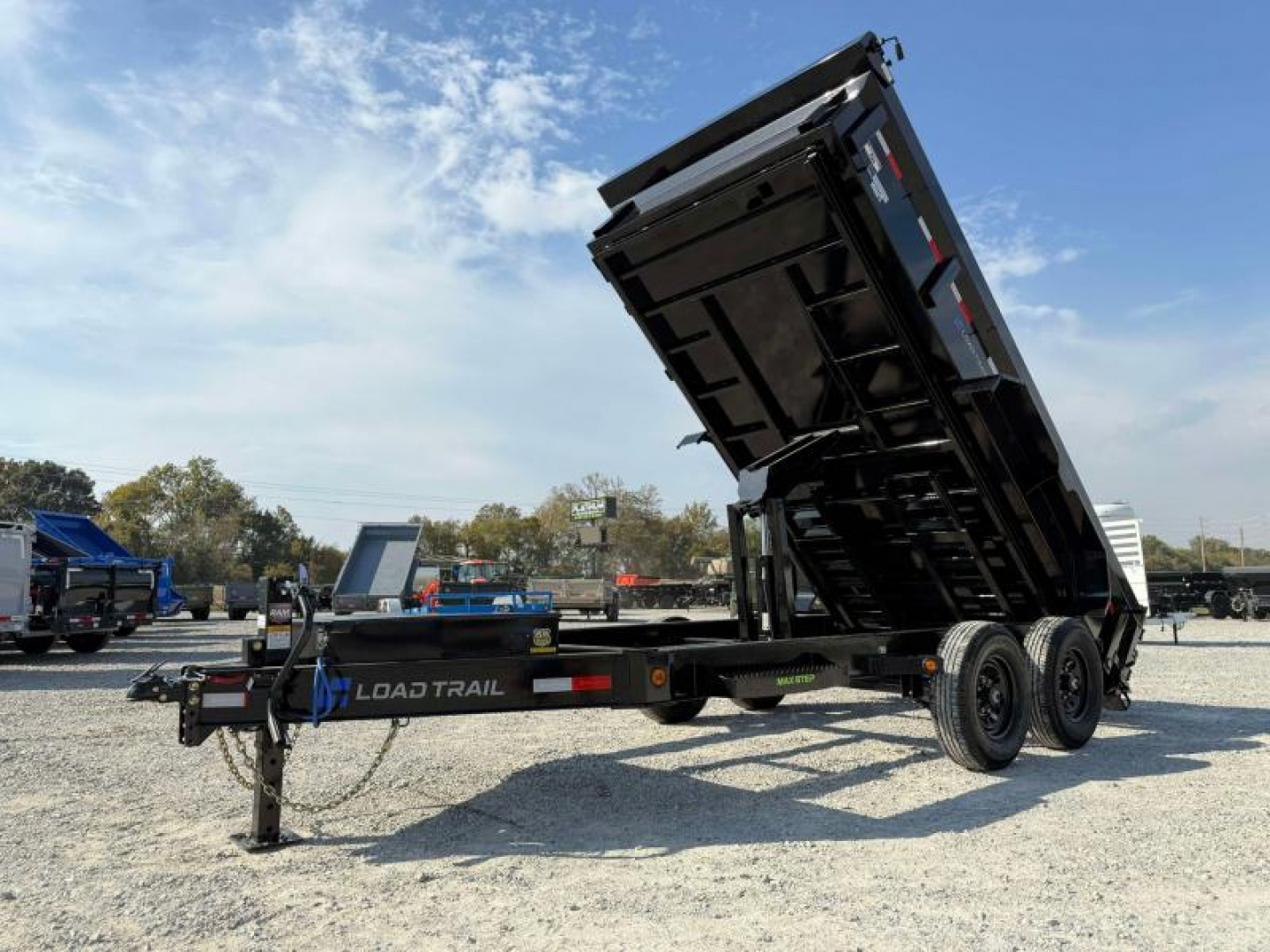 New 2025 Load Trail 83 x14 Tandem Axle Dump Low-Pro Dump Trailer for ...
