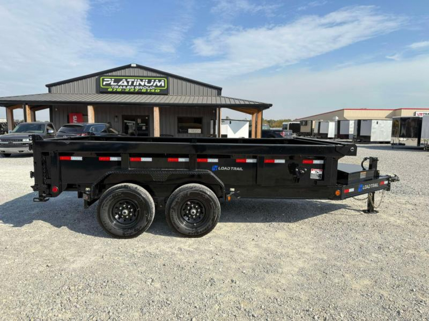 New 2025 Load Trail 83 x14 Tandem Axle Dump Low-Pro Dump Trailer for ...