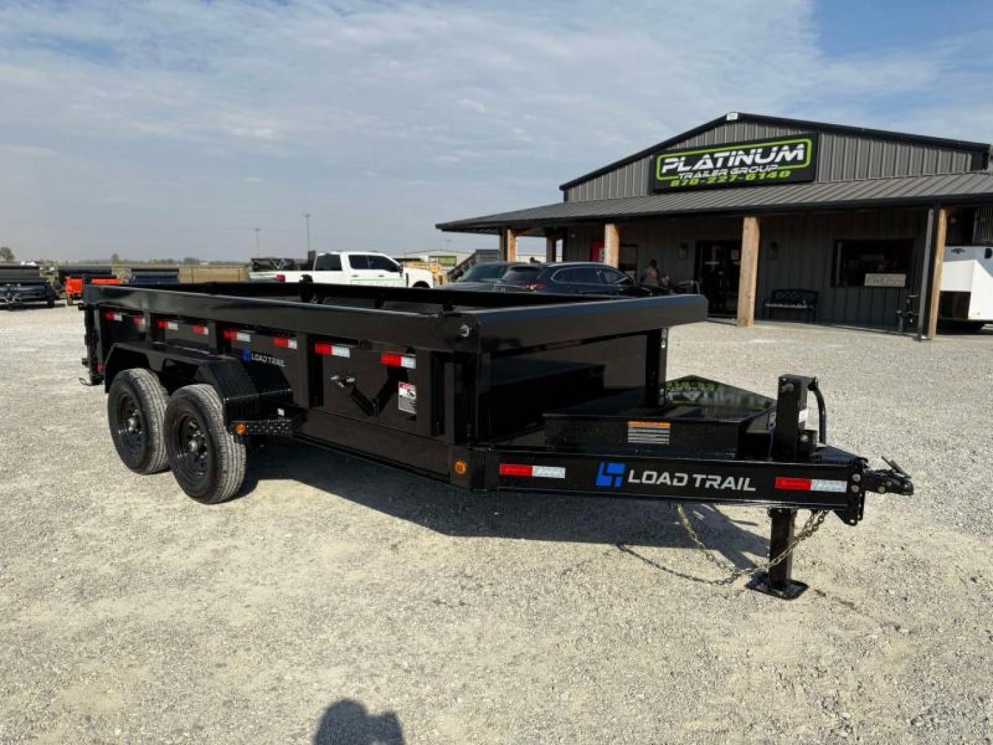 New 2025 Load Trail 83 x14 Tandem Axle Dump Low-Pro Dump Trailer for ...