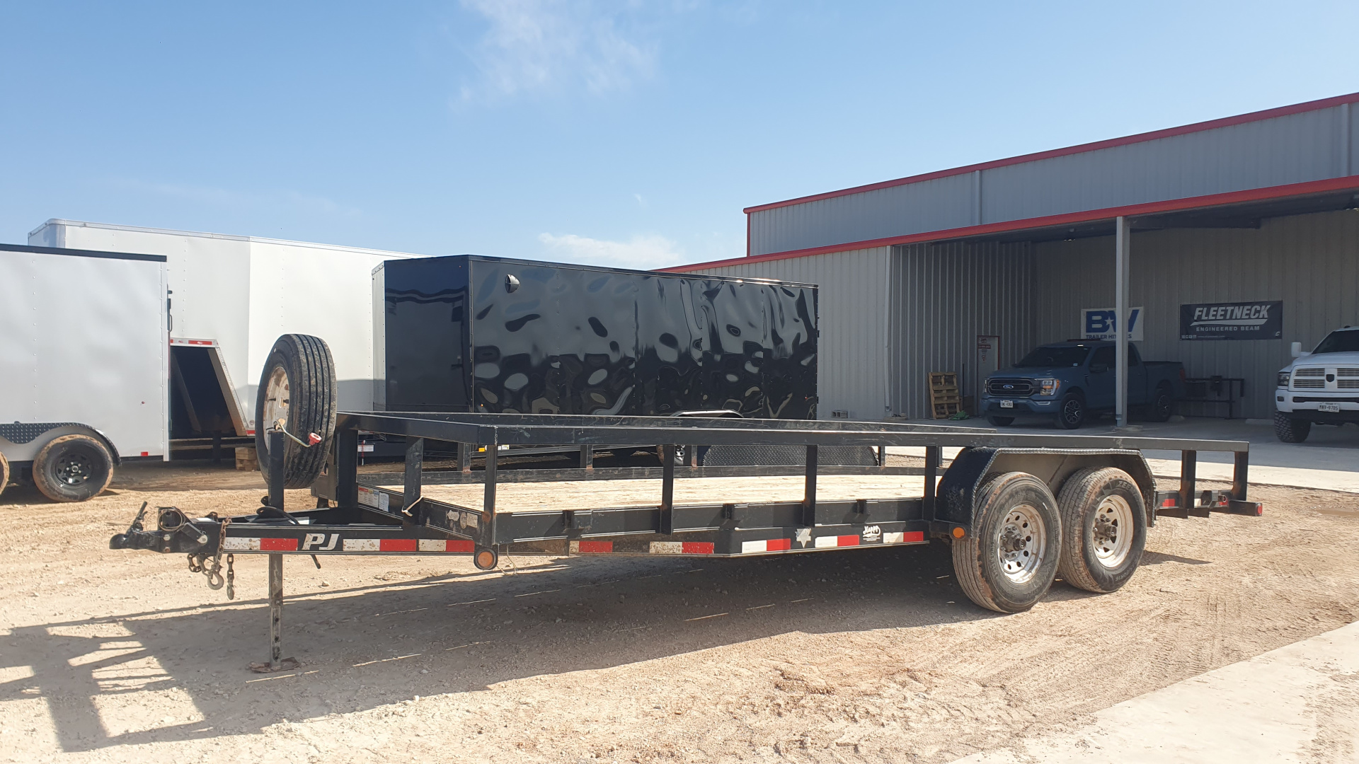 Used 2017 PJ Trailers 83''x20' P8 Utility Trailer for sale in Abilene, TX
