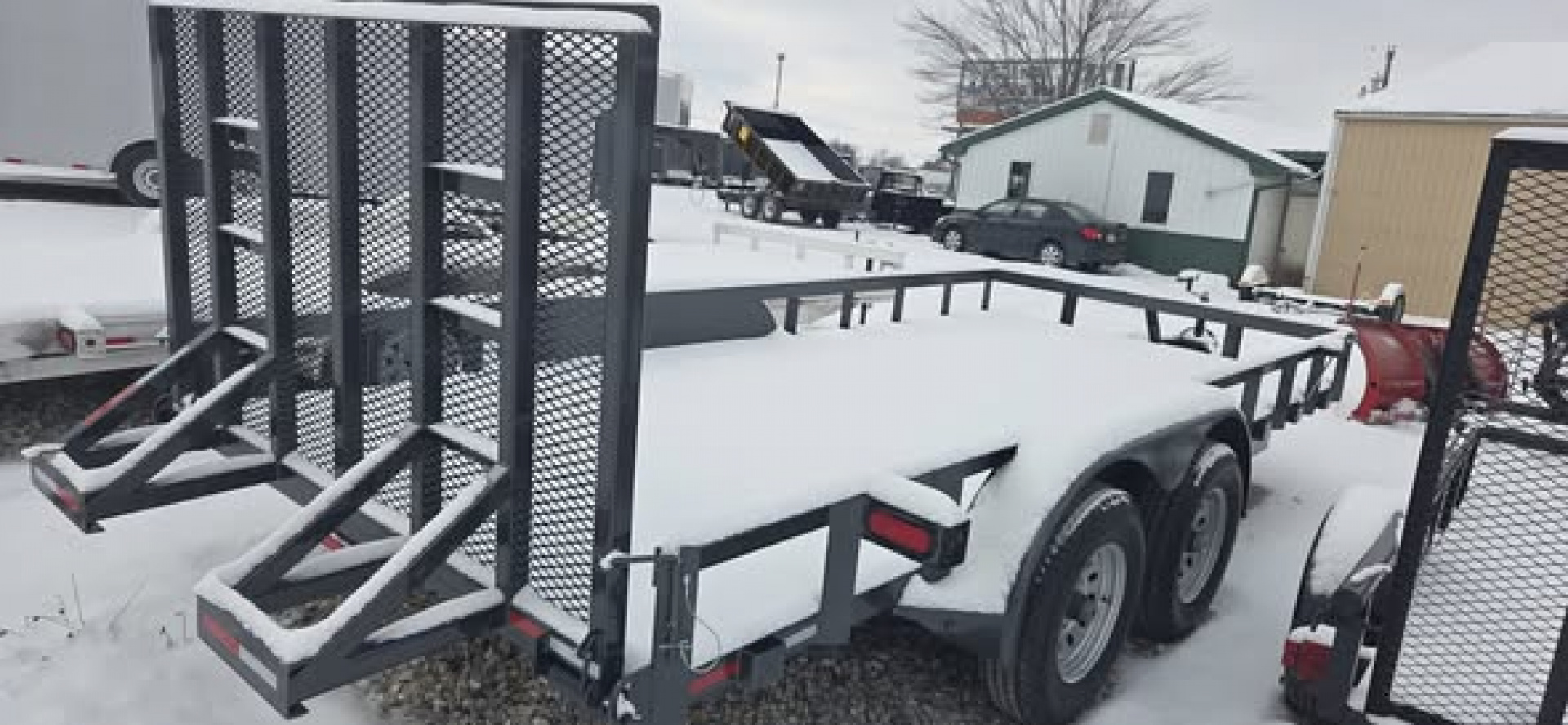 New 2026 Maxwell 16'HD Railed Utility Trailer for sale in Columbia, MO