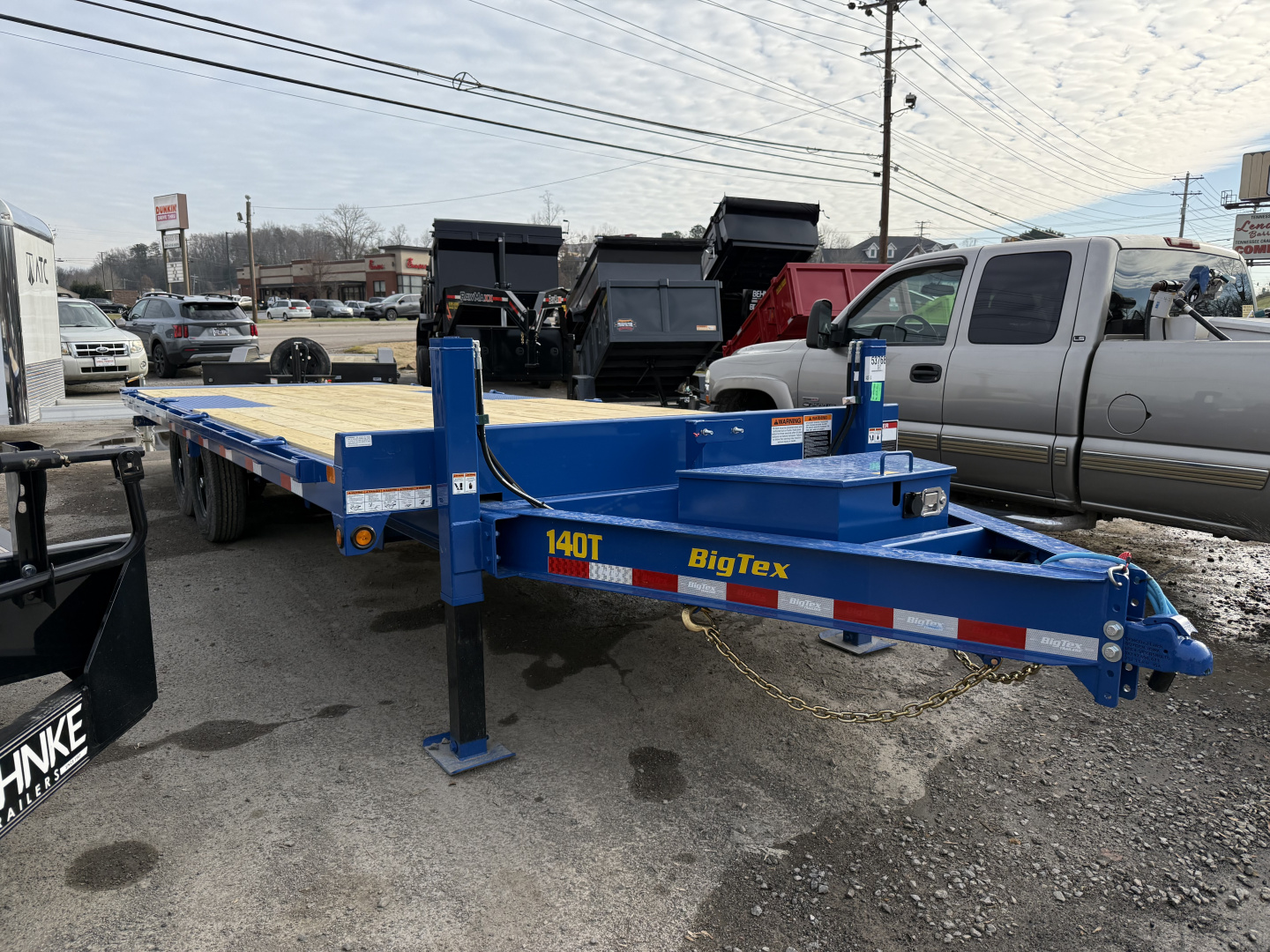 New 2026 Big Tex Trailers 14OT-24 HYD JACK WIRELESS REMOTE 8 D-RINGS ...