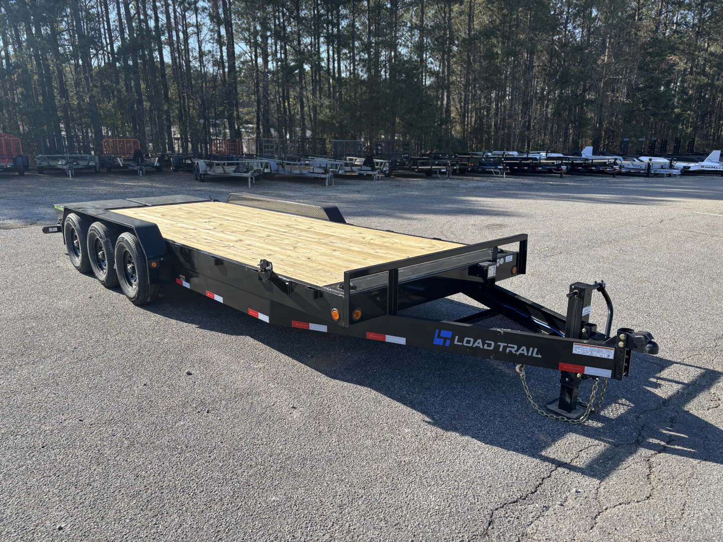 New 2026 Load Trail CH 83X22 TRIPLE AXLE MAX RAMP 21K GVWR Flatbed ...