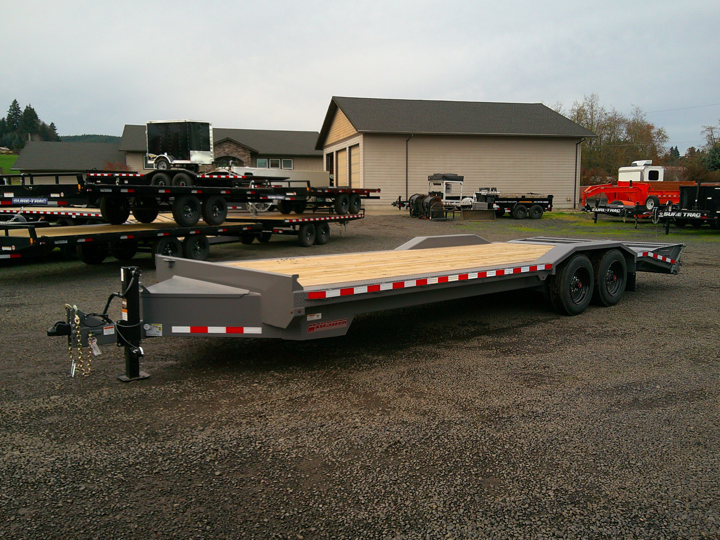 New 2026 Midsota 8.5x24 17.6K Equipment Trailer for sale in Scappoose, OR