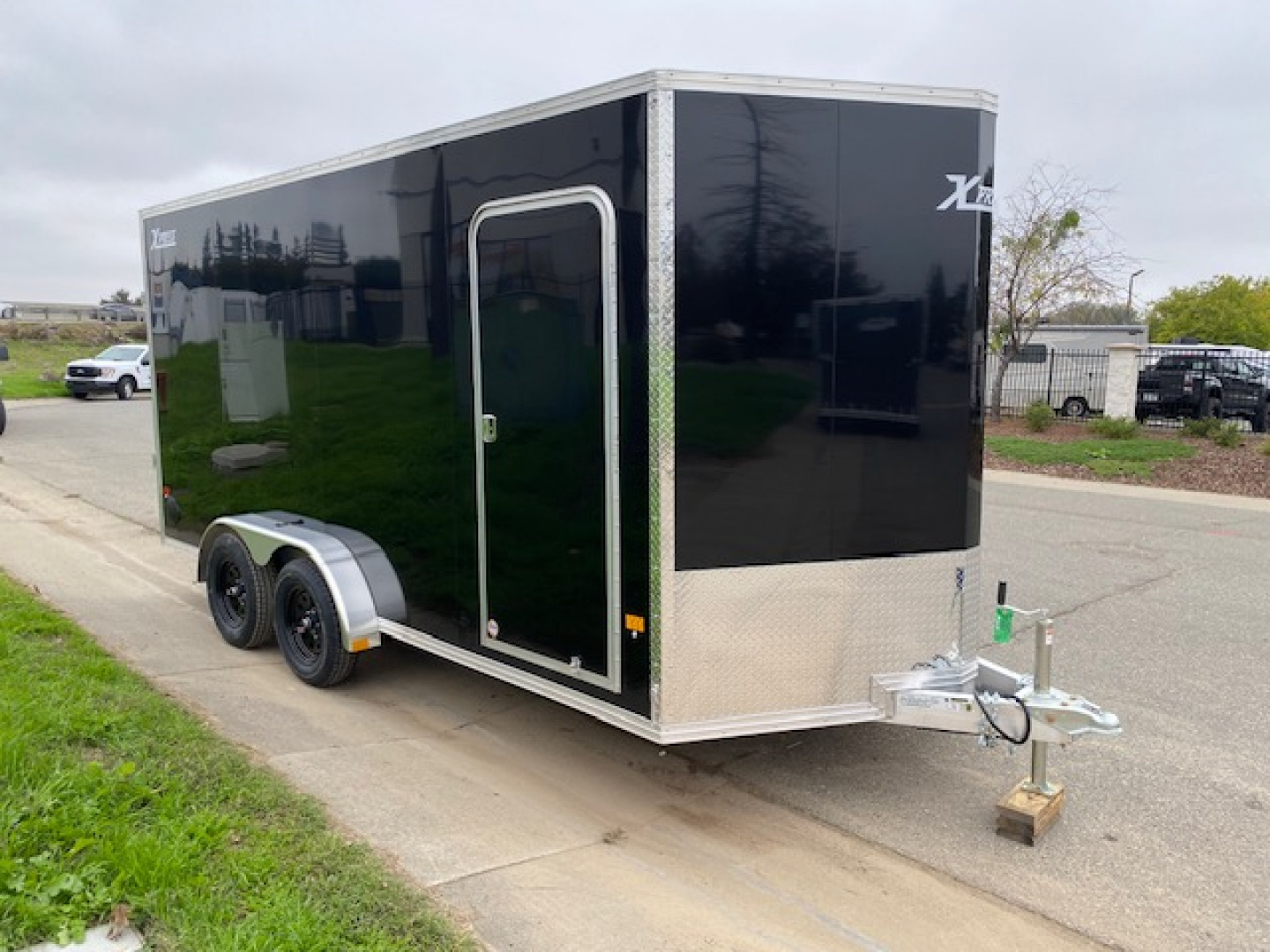 New 7.4X16 Tandem Axle 7K Enclosed Cargo for sale in Sacramento, CA