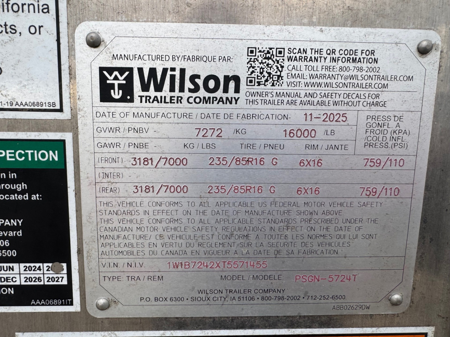 New 2026 Wilson 24' RANCH HAND Stock Trailer for sale in Three Forks, MT