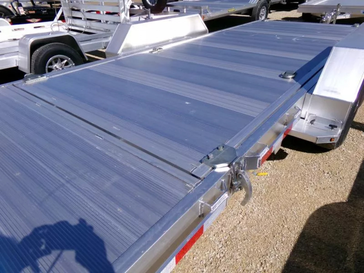 New 2025 Aluma 82 x 22 Aluminum Tandem Axle Tilt Bed Trailer-14K GVWR ...