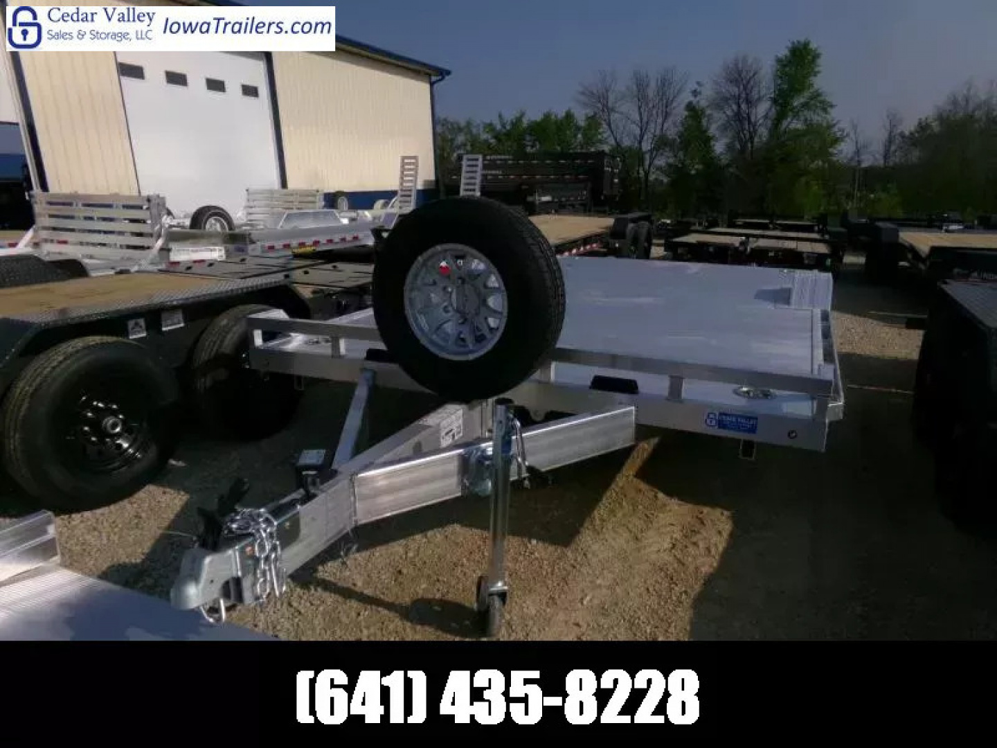 New 2025 Aluma 8 x 15 Aluminum -5k (WB15H-S-EL) Utility Trailer for ...