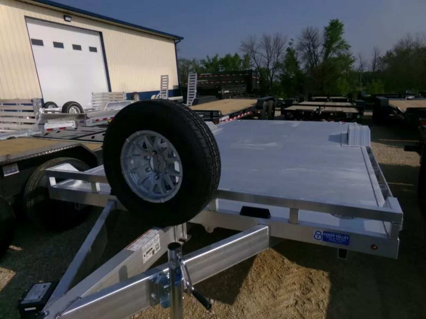 New 2025 Aluma 8 x 15 Aluminum -5k (WB15H-S-EL) Utility Trailer for ...