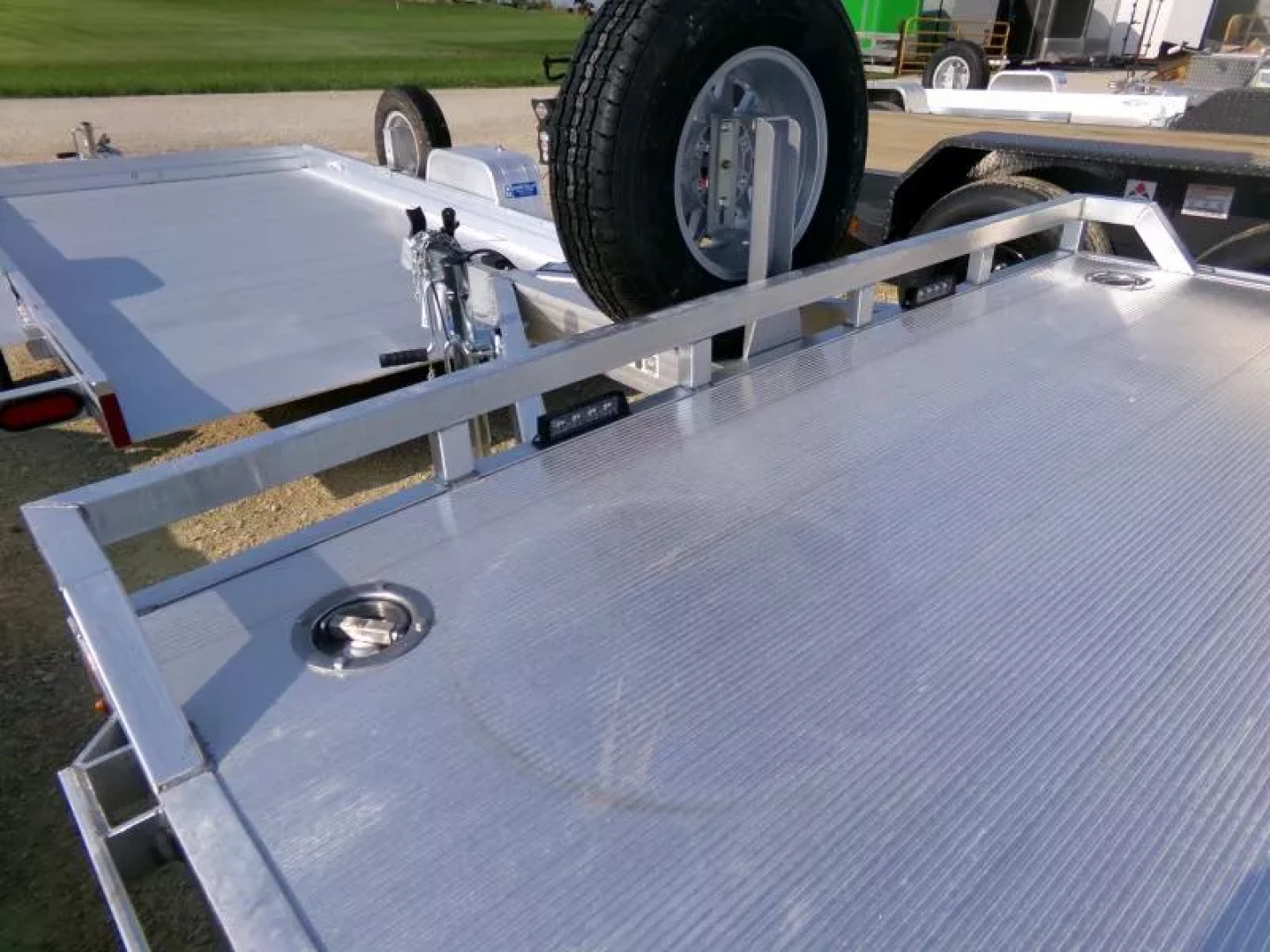 New 2025 Aluma 8 x 15 Aluminum -5k (WB15H-S-EL) Utility Trailer for ...