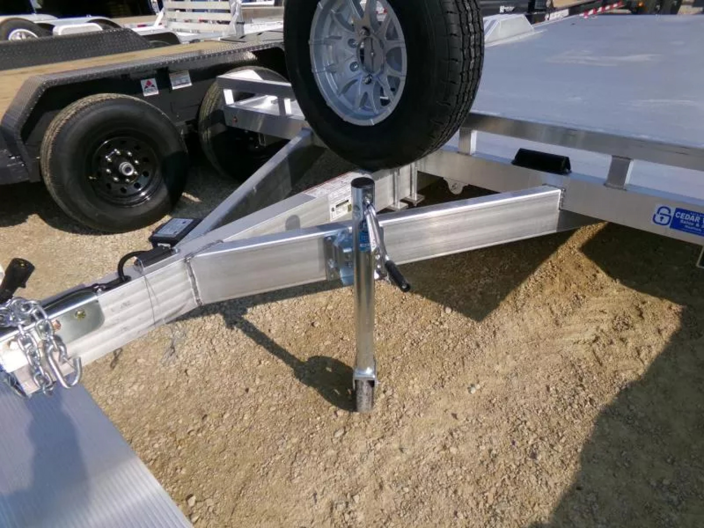 New 2025 Aluma 8 x 15 Aluminum -5k (WB15H-S-EL) Utility Trailer for ...