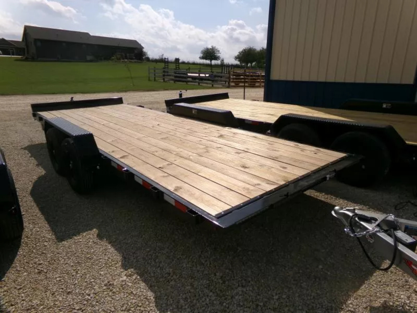 New 2026 H&H Trailers 82 x 20 Manual Tilt Speed Loader Car Hauler-Black ...