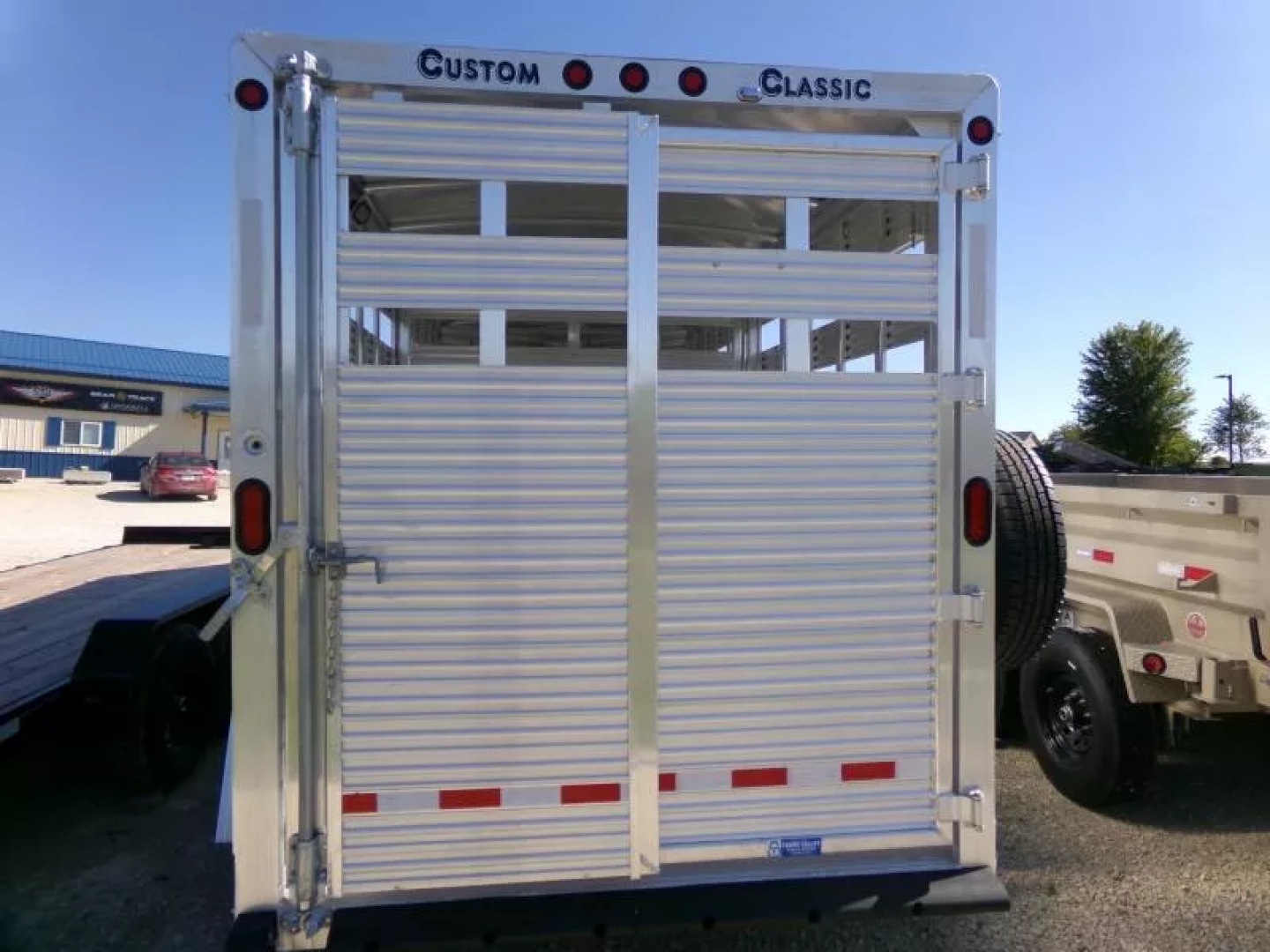 New 2026 Custom Classic Trailer 80" x 16' x 7' All-Aluminum Bumper ...