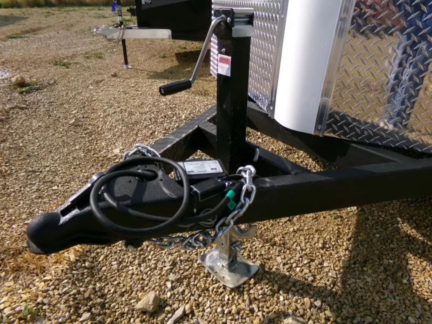 New 2026 H&H Trailers 8.5' x 16' x 6'6" Round Top V-Nose Enclosed Cargo ...