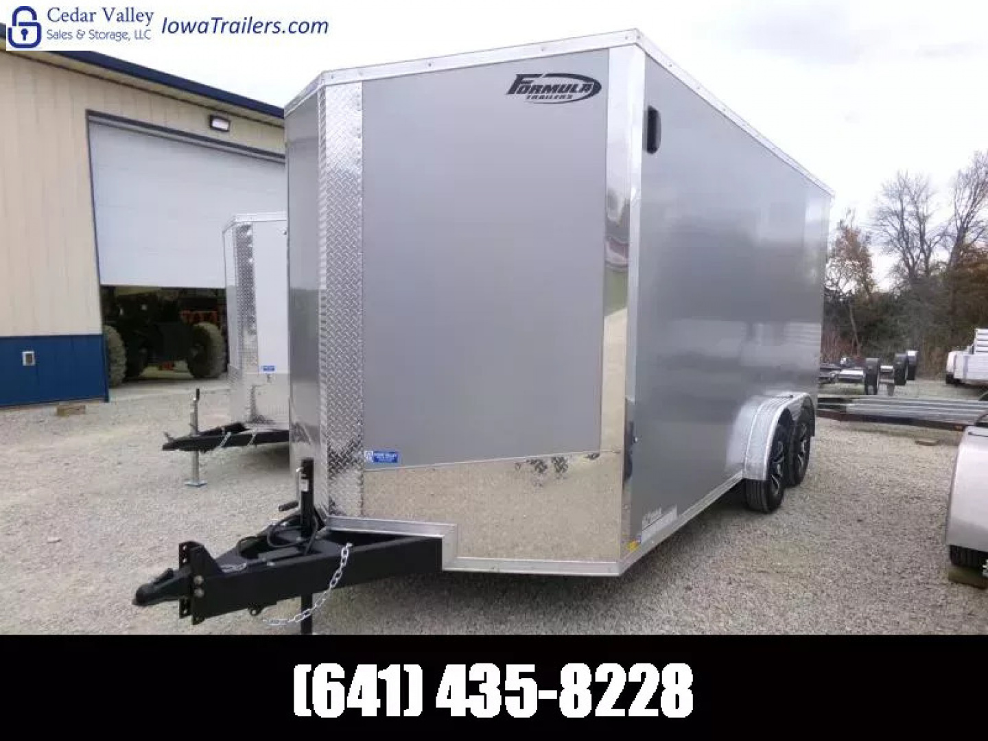New 2026 Formula Trailers 7.5 x 16 Conquest Cargo Enclosed Flat Top ...