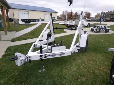 New 2026 S&S Manufacturing 6 Reel Cable Reel Caddie with 6K GVWR for ...
