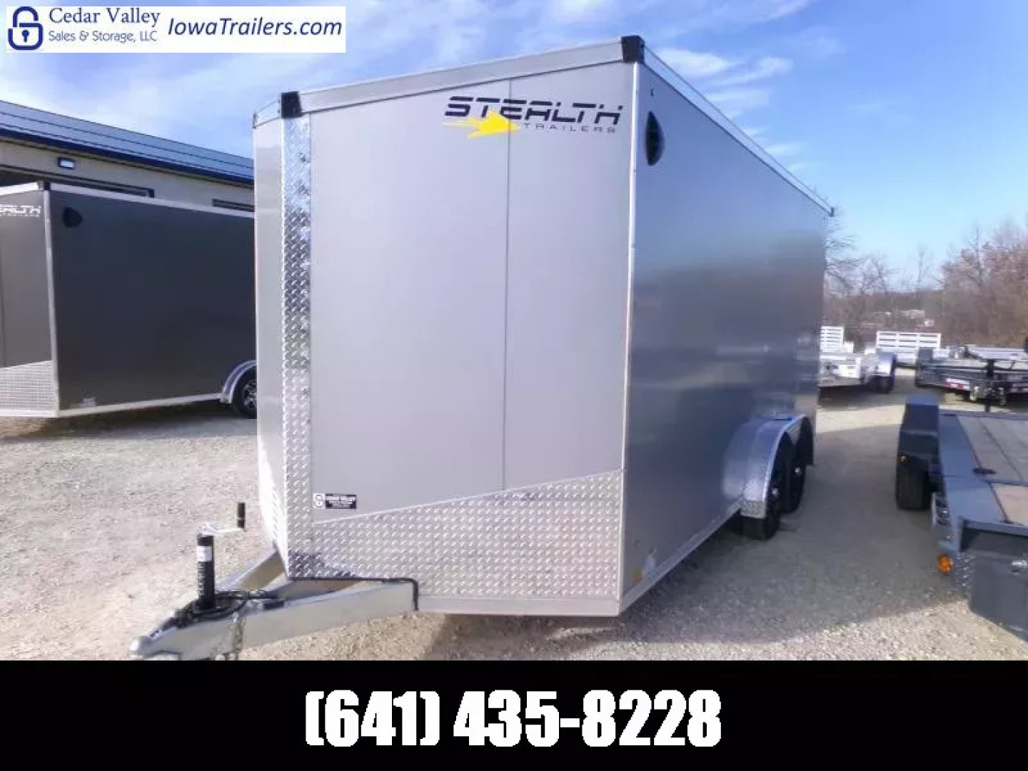 New 2026 Stealth Trailers 7.5 x 16 x 7 COBRA Enclosed Cargo with 7K ...