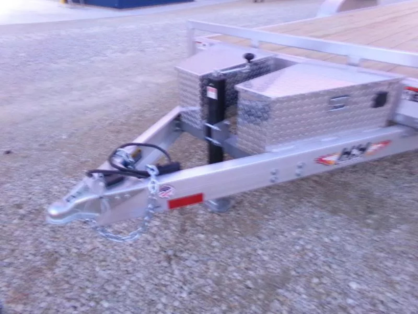 New 2026 H and H Trailer 82 x 22 Aluminum Electric Tilt Speed Loader ...