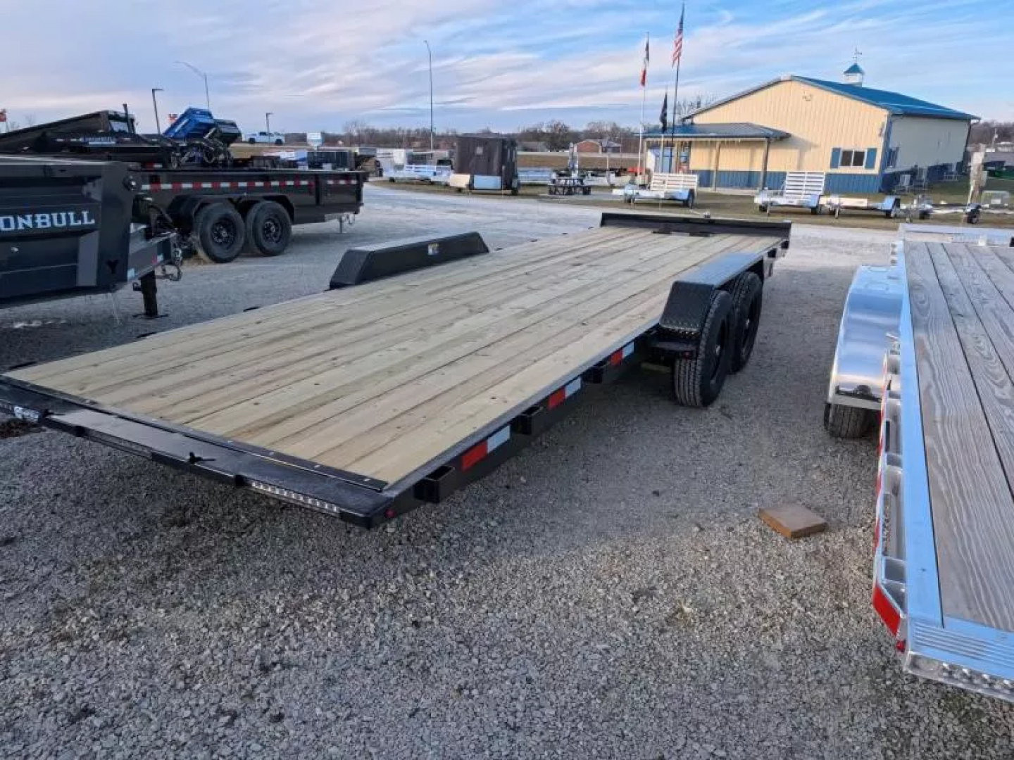 New 2026 H&H Trailers 82 x 22 Electric Tilt Speed Loader Car Hauler ...