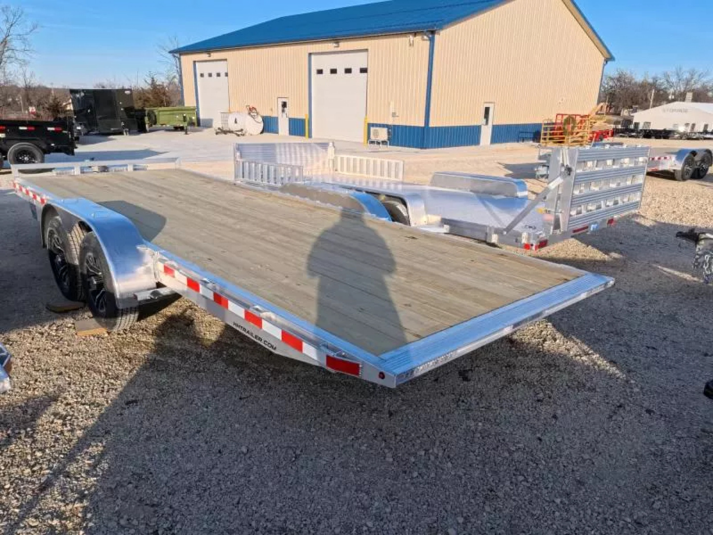 New 2026 H and H Trailer 82 x 20 Aluminum Electric Tilt Speed Loader ...