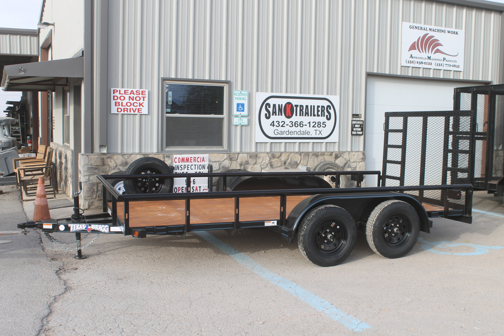 New 2026 Texas Bragg Trailers 77"X14' Pipe Top Utility Trailer Utility ...