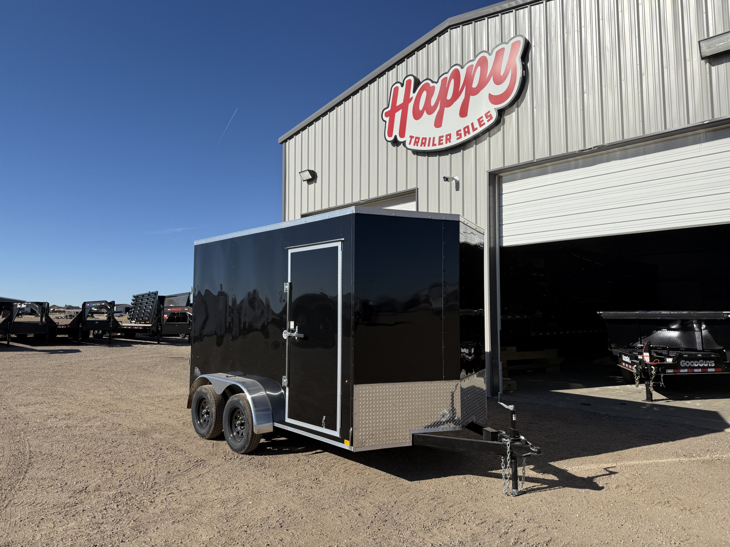 New 2026 Compass 7'x12' Enclosed Cargo Trailer - Indigo DLX for sale in ...
