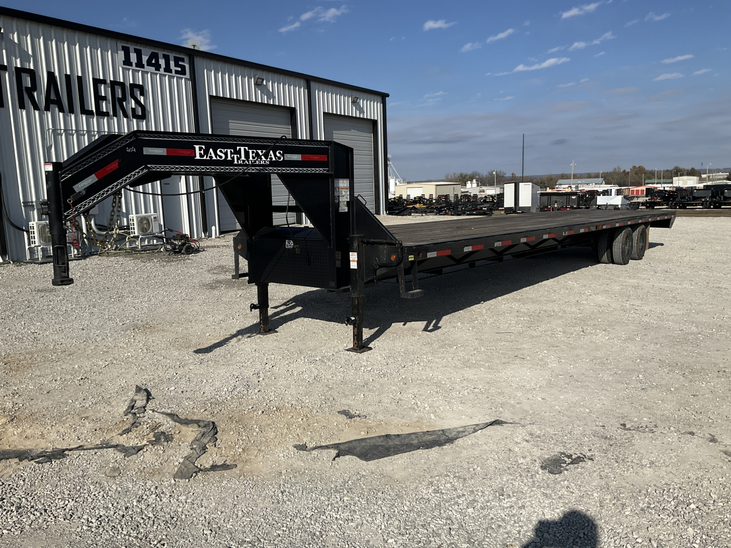 Used 2022 East Texas Trailers 102"x40' GN Flatbed for sale in Tulsa, OK