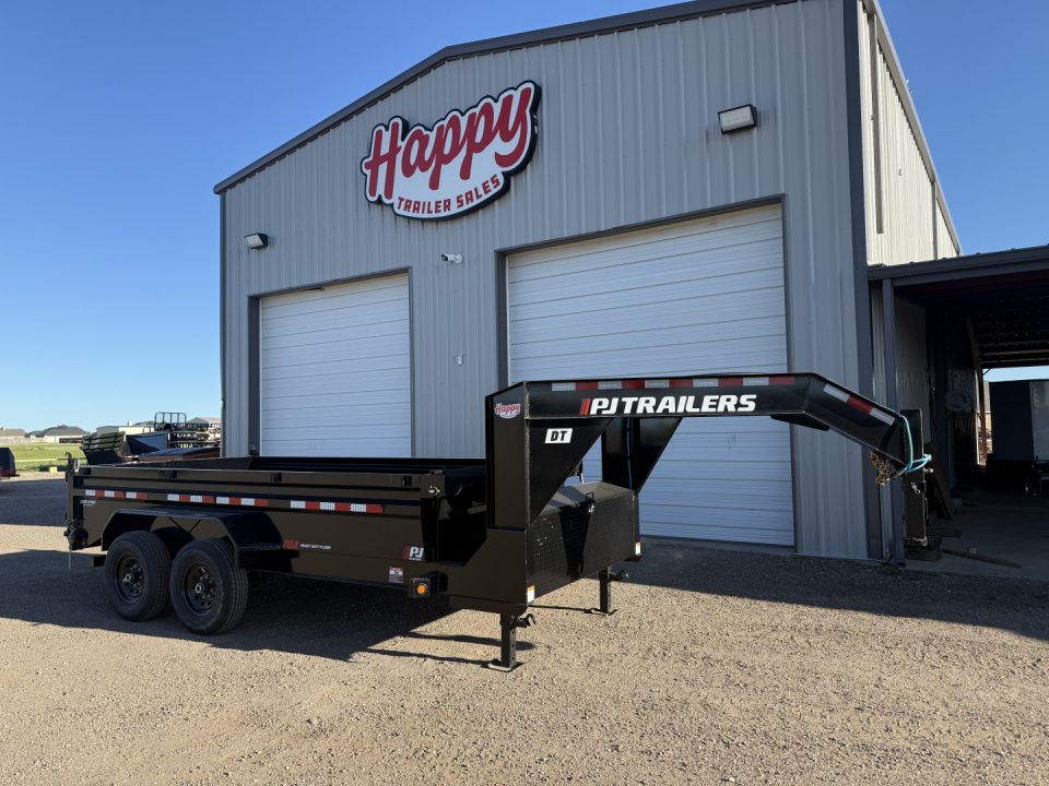 New 2026 PJ 83"x14' GN Tandem Axle Low Pro Telescopic Dump w/ 24" Sides ...