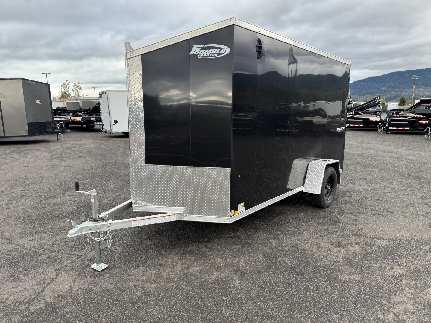 New 2026 Formula Traverse 6x12 Aluminum Enclosed Trailer +6" Height 3K ...
