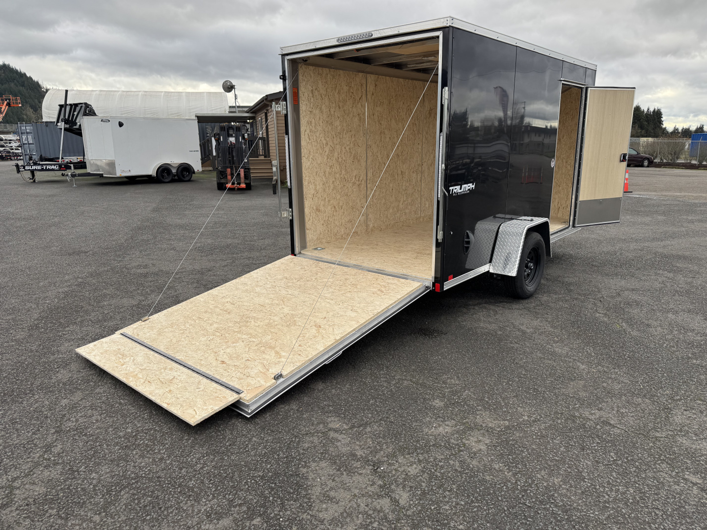 New 2026 Formula Traverse 6x12 Aluminum Enclosed Trailer +6" Height 3K ...