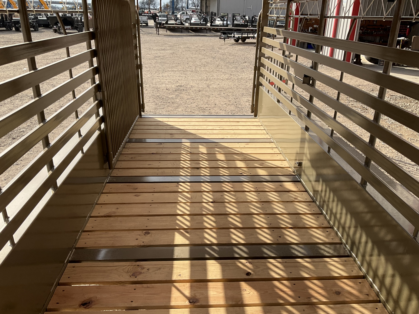 New 2026 Good Guys 6'8"x20' GN Bar Top Livestock Trailer - Wrangler for ...