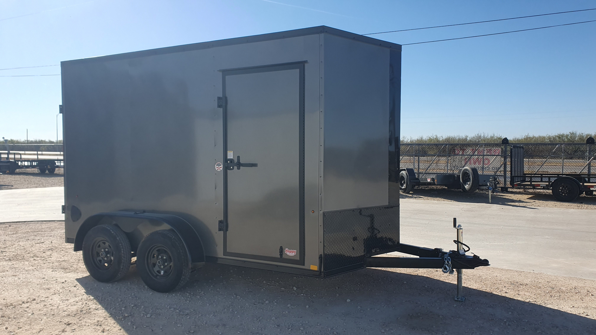 New 2026 Compass 7'x12' Enclosed Cargo Trailer - Indigo DLX for sale in ...
