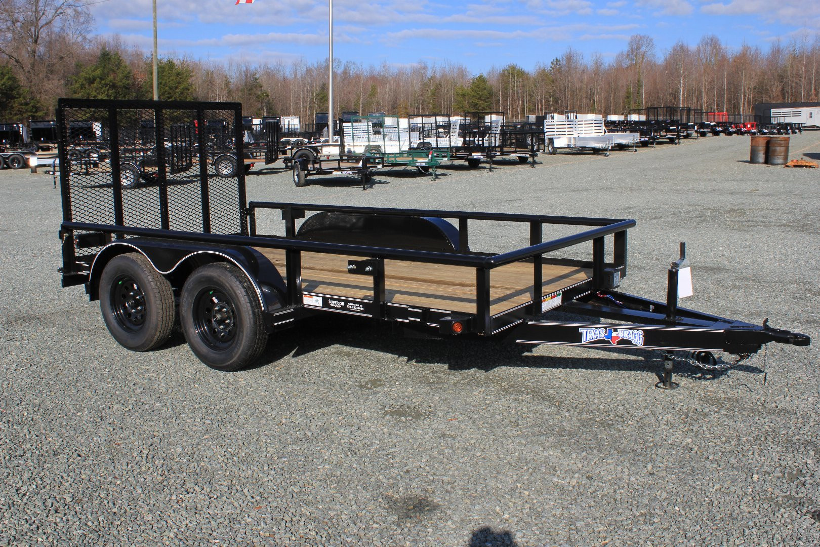 New 2026 Texas Bragg Trailers 12P 7K w/ Gate Utility Trailer for sale ...