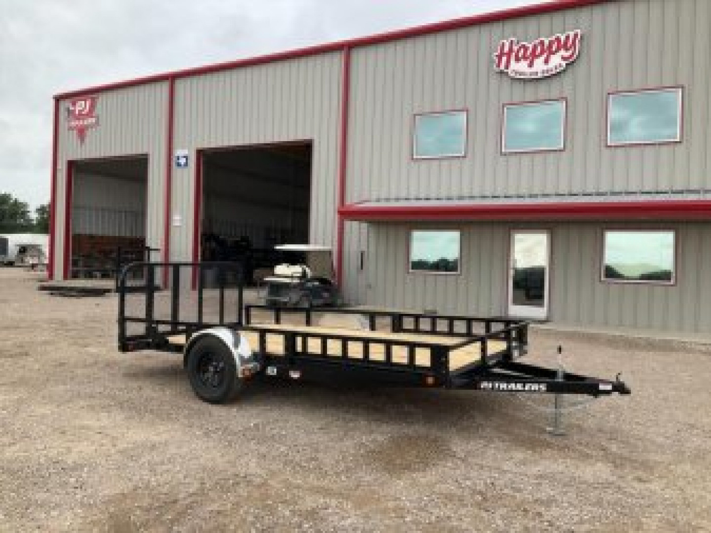 New 2026 PJ 83"x14' Single Axle Utility Trailer - U8 for sale in Ferris, TX
