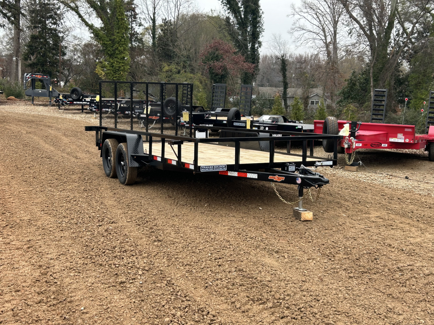 New 2026 Down 2 Earth Trailers 7x16 TA Utility Trailer for sale in Greenville, SC