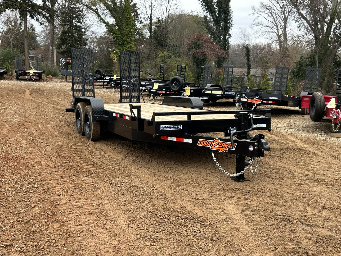 New 2026 Down 2 Earth Trailers 7x20 17.5K Equipment Trailer for sale in Greenville, SC