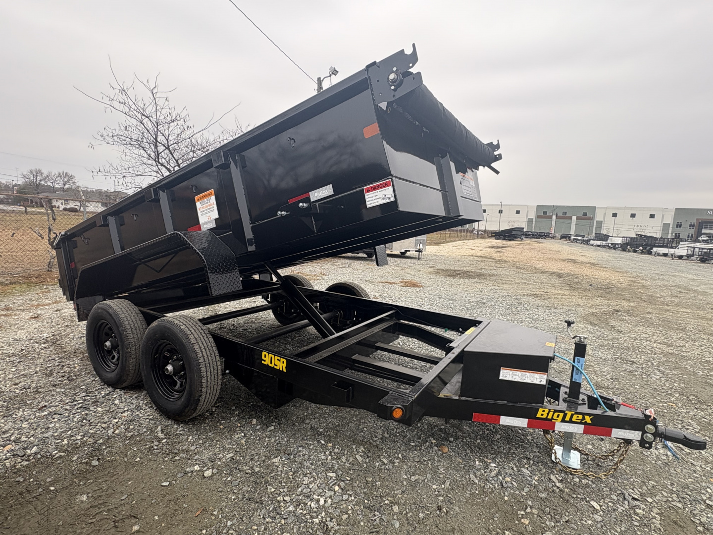 New 2026 Big Tex Trailers 6x12 90SR 10K Tandem Axle Single Ram Dump ...