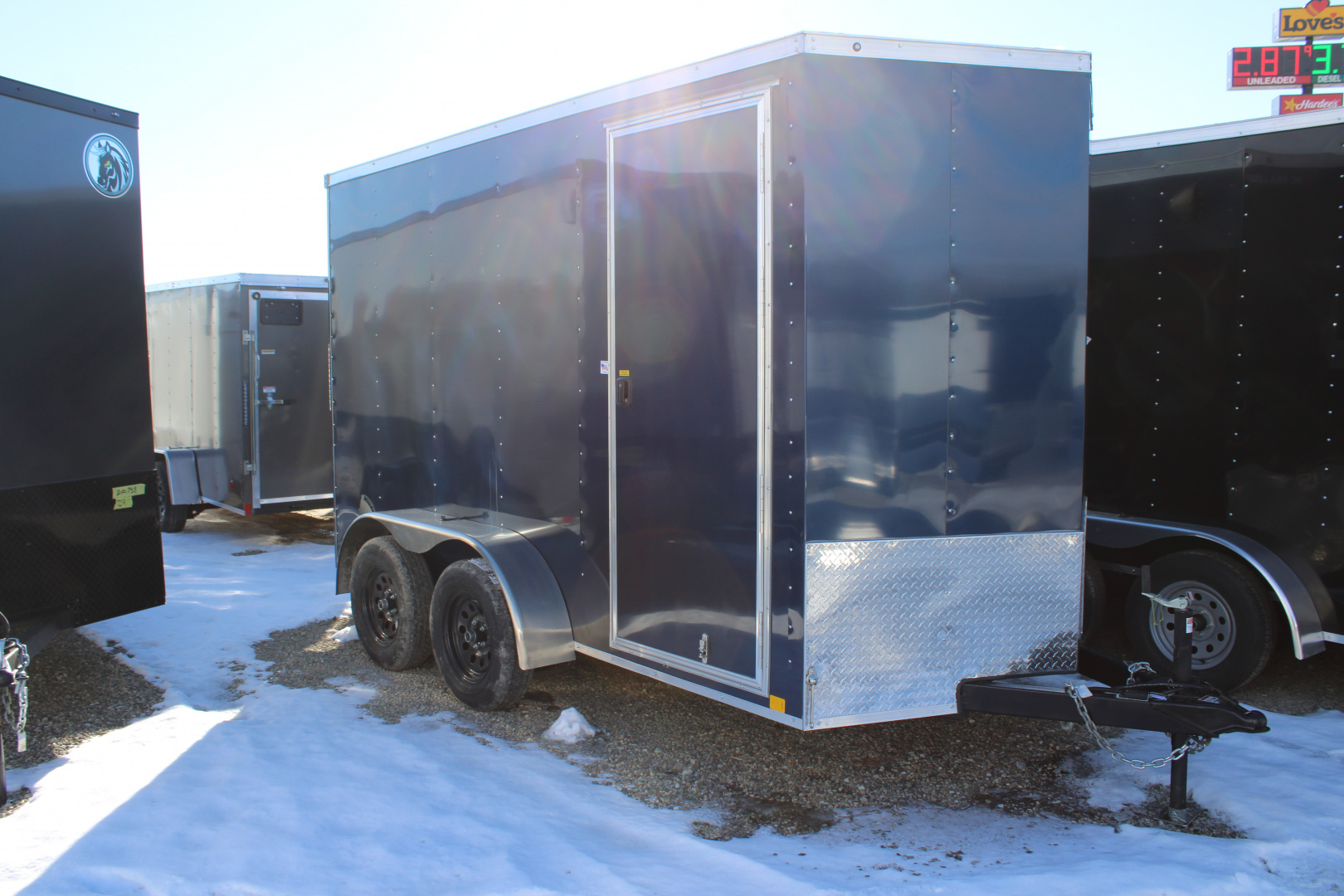 New 2026 RC Trailers 6X12 R RWT TANDEM AXLE Cargo / Enclosed Trailer ...