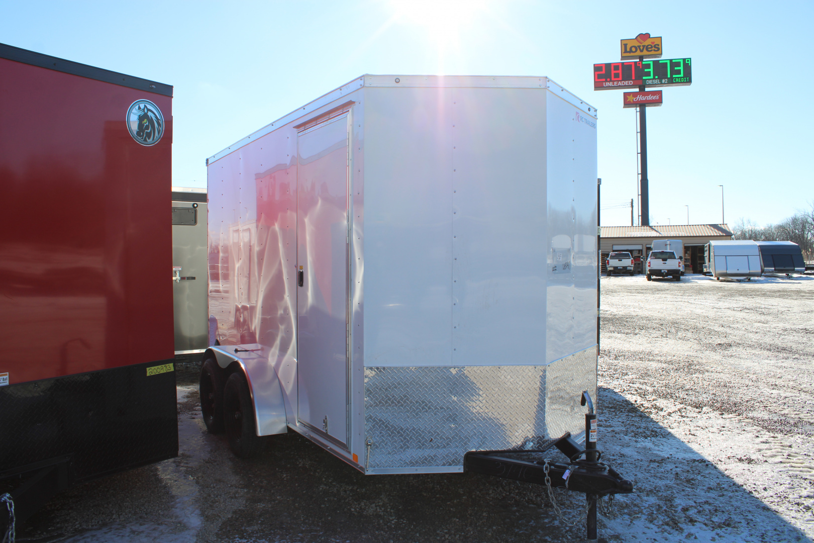 New 2026 RC Trailers 6X12 R RWT TANDEM AXLE Cargo / Enclosed Trailer ...