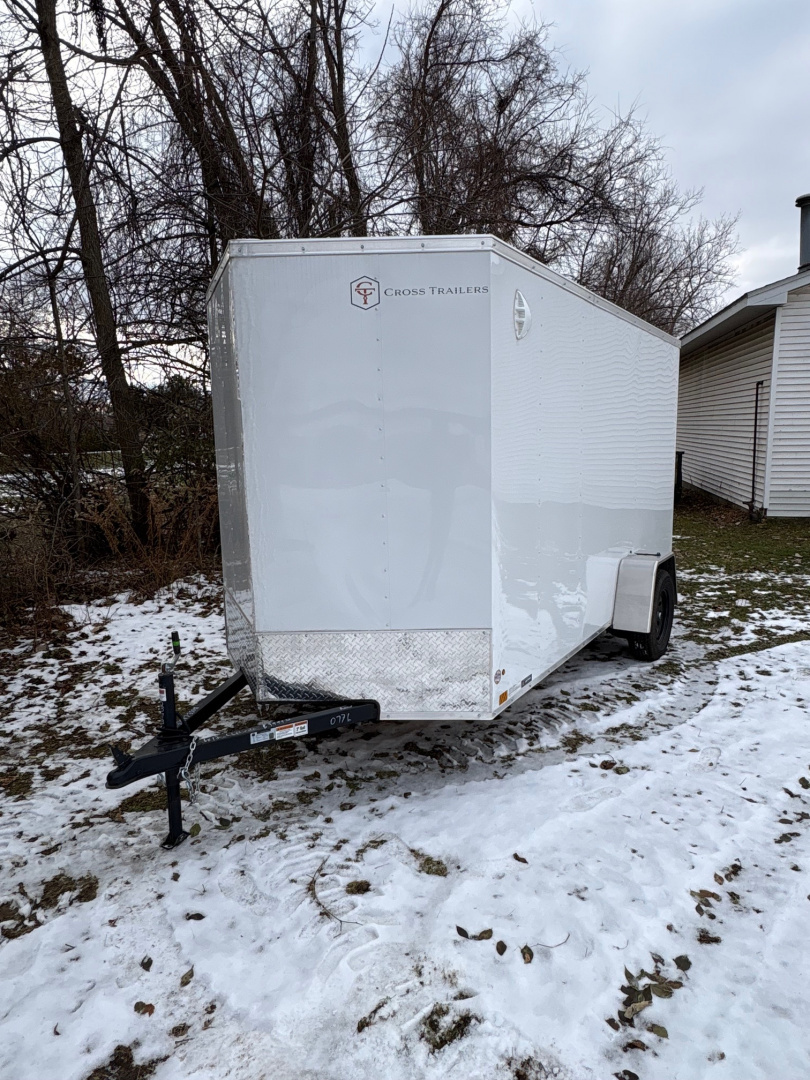 New 2026 6 X 12 Enclosed Cross Trailers Beta with 6ft 6in interior ...