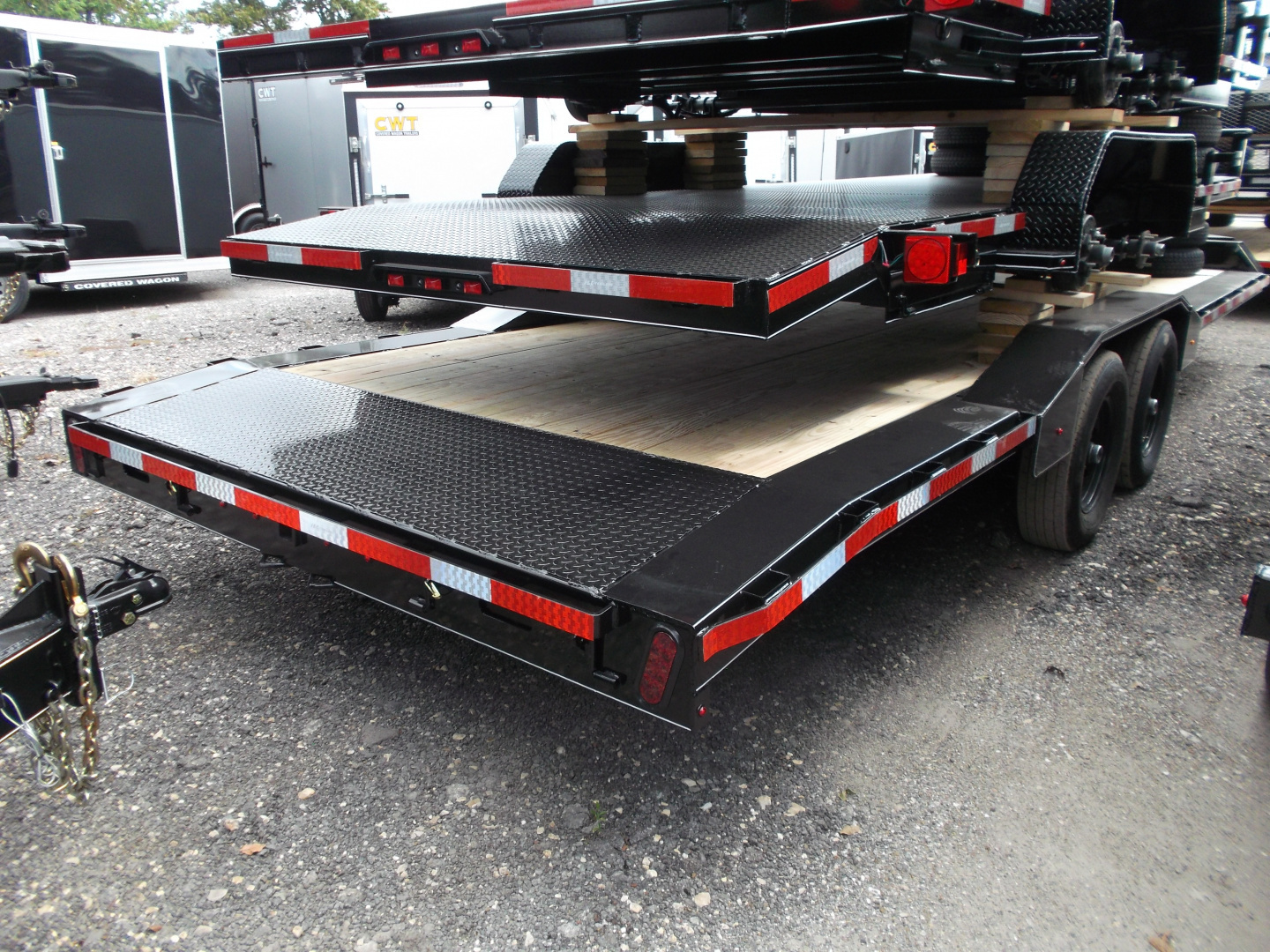New 2026 J&C Trailers 102x24 14K Car Hauler / Equipment Hauler / 7K ...