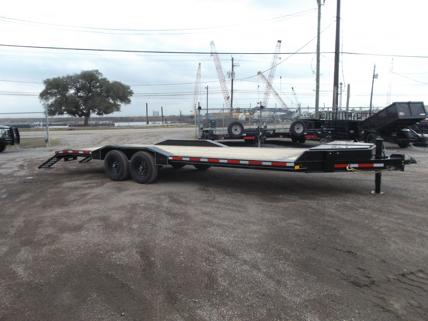 New 2026 J&C Trailers 102x24 14K Car Hauler / Equipment Hauler / 7K ...