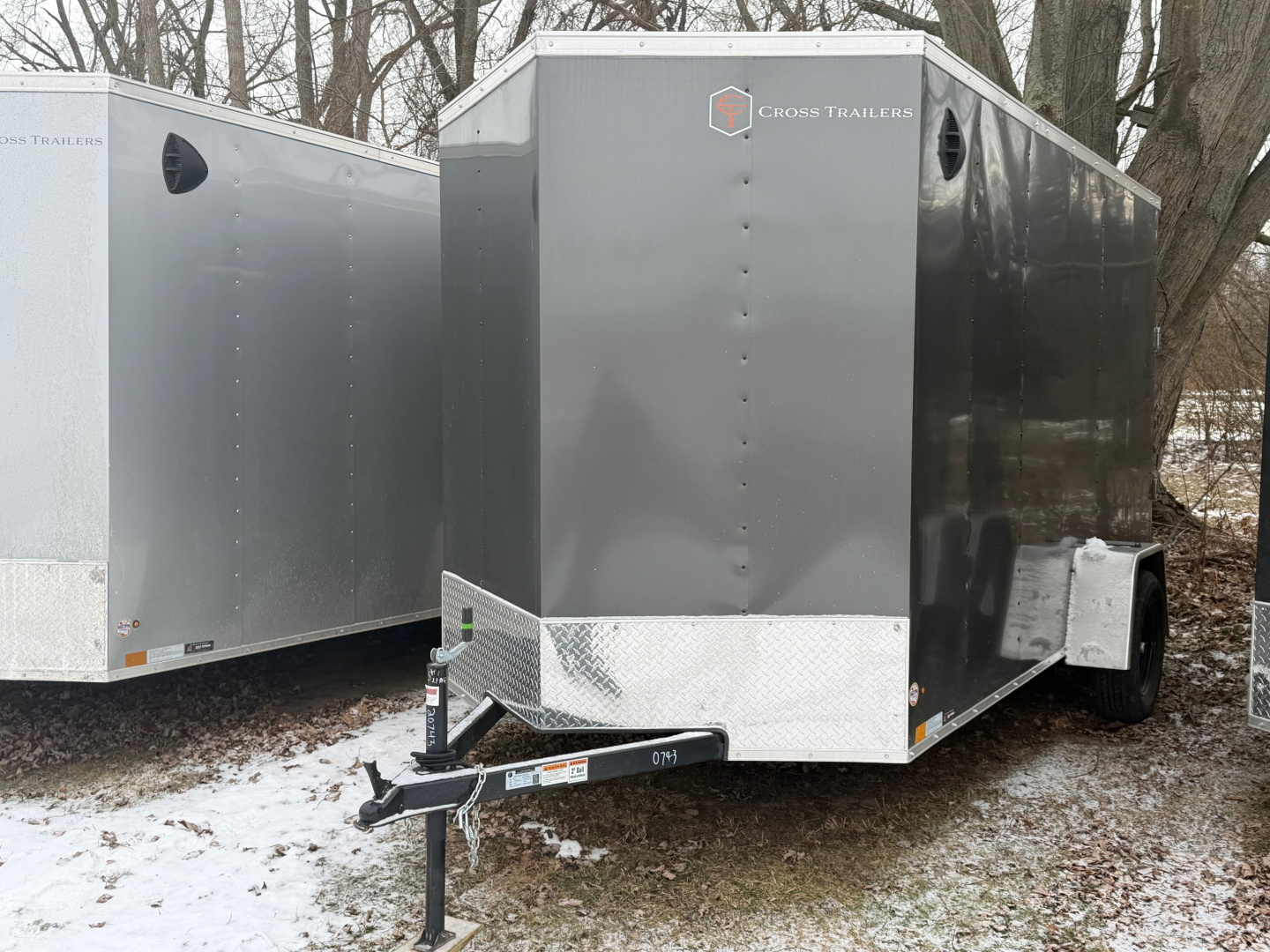 New 2026 6 X 12 Enclosed Cross Trailers Beta with 6ft 6in interior ...