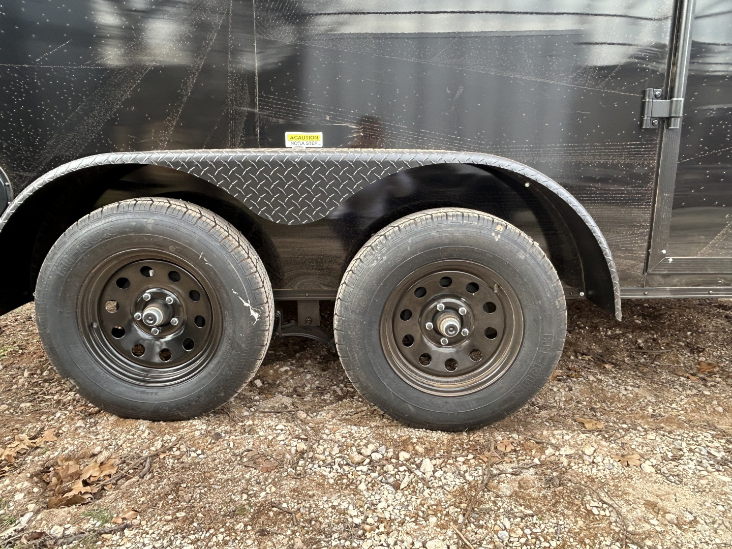New 2026 Family Trailer 7x12 Tandem Axles Cargo / Enclosed Trailer ...