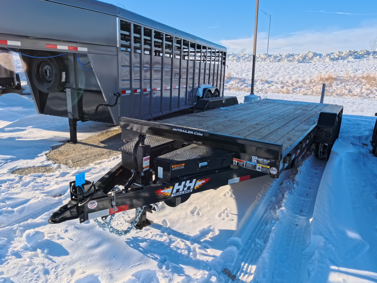 New 2026 H&H Trailers 82 x 20 Electric Tilt Speed Loader -14K GVWR ...