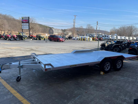 New 2024 Aluma WB18-TA-EL-DOF-R-RR-RTD Utility Trailer for sale in Pine City, NY