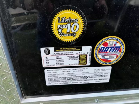 New 2026 Car Mate Trailers CM408CC CUSTOM CARGO Cargo / Enclosed ...